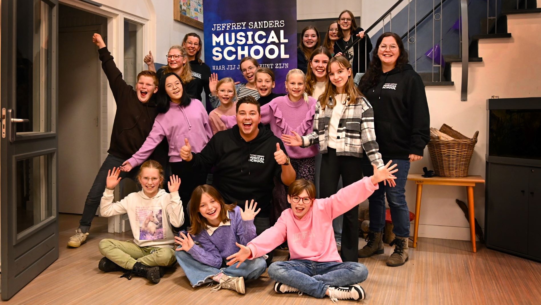 Eerste kennismaking jonge acteurs Jeffrey Sanders Musicalschool - Het laatste nieuws dat je ...
