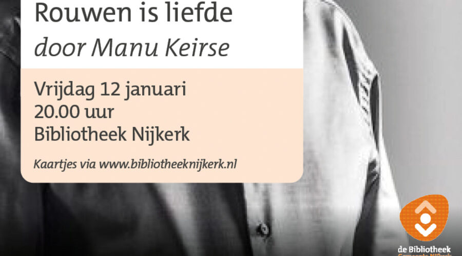 Lezing in Rouwen is Liefde door Manu Keirse - Het laatste nieuws dat je straks overal leest