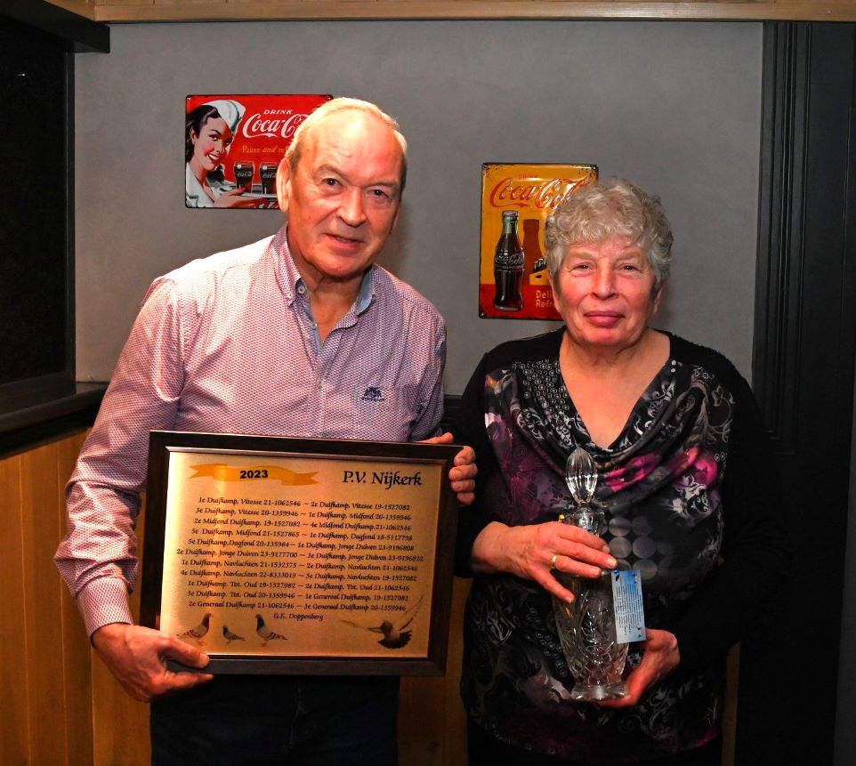 Kampioenen Postduivenvereniging Nijkerk gehuldigd - Het laatste nieuws ...