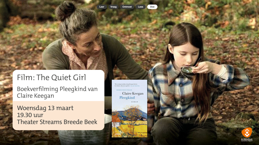 Film the Quiet Girl in theater Streams Breede Beek - Het laatste nieuws ...