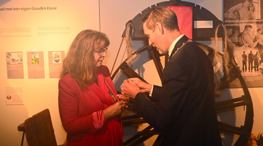 Erepenning in zilver voor Saskia van den Berg - Het laatste nieuws dat ...