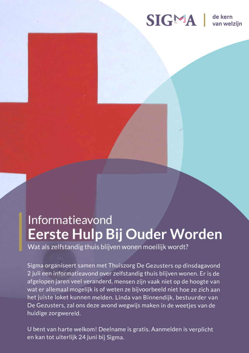 Eerste hulp bij ouder worden. Kom naar de informatie avond - Het ...