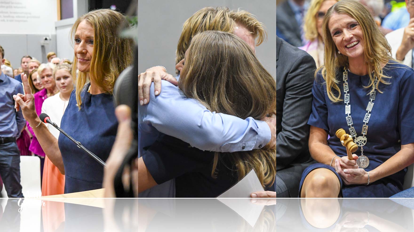 Tinet de Jonge beëdigd tot nieuwe burgemeester van Nijkerk - Het ...